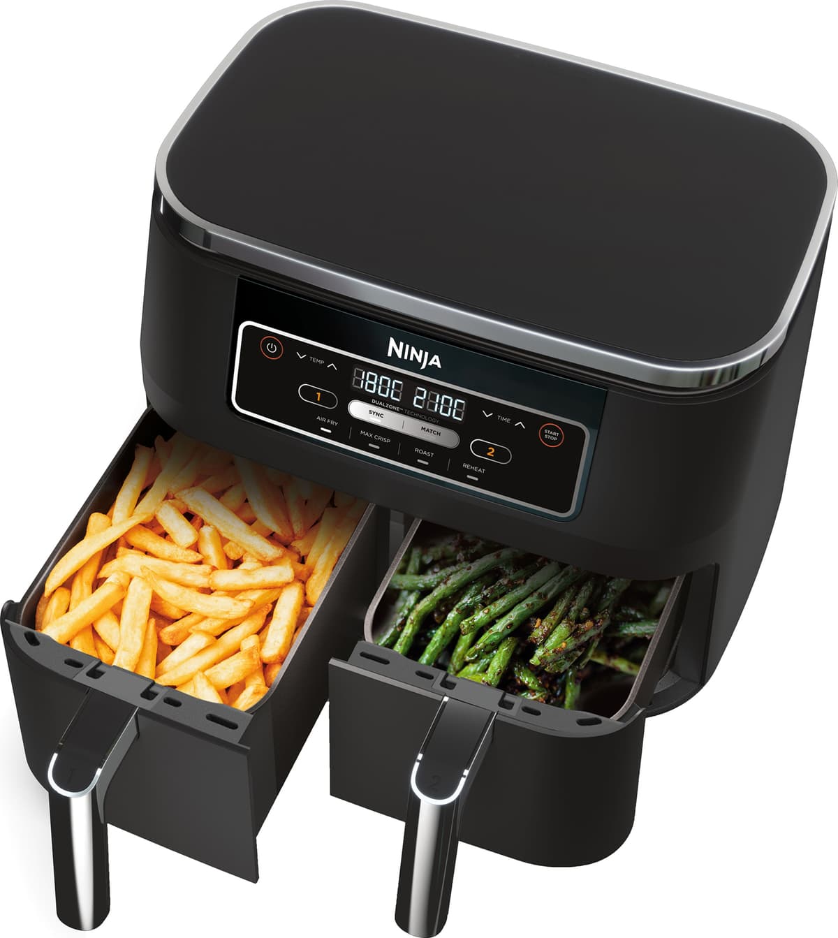 Ninja Dual Zone airfryer DZ100 (sort) - Elkjøp | Elkjøp