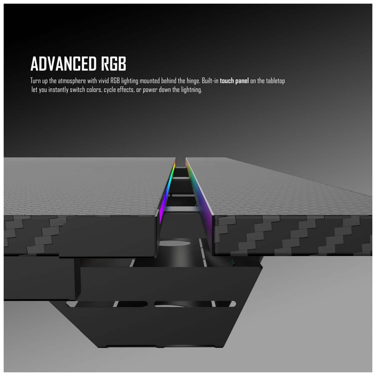 Piranha P-Base 140 RGB-gamingbord - Elgiganten