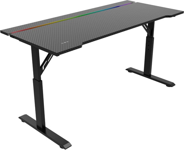 Piranha P-Base 140 RGB gaming-skrivebord | Elgiganten