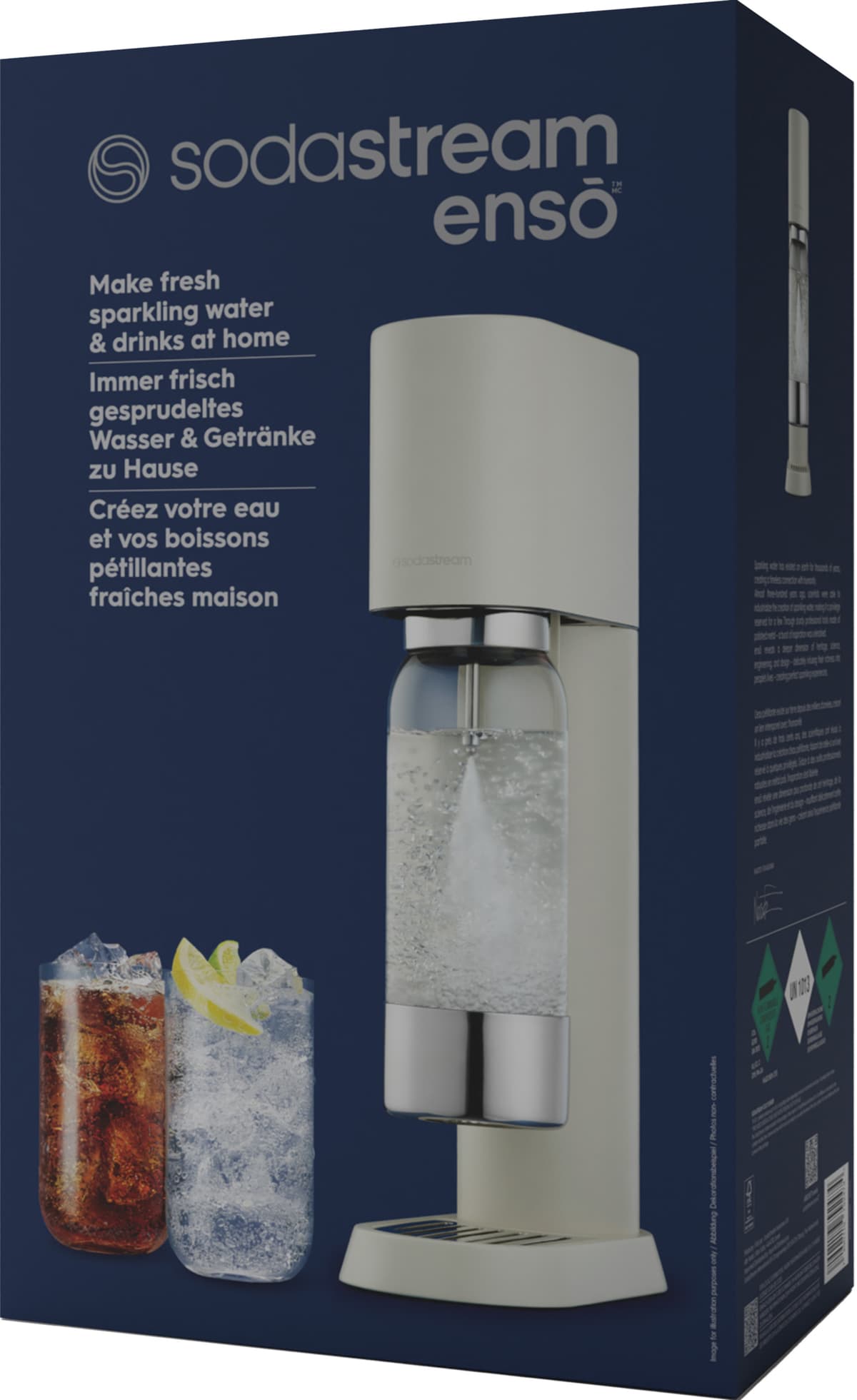 Sodastream Ensõ brusmaskin 1013601771 (sort) - Elkjøp
