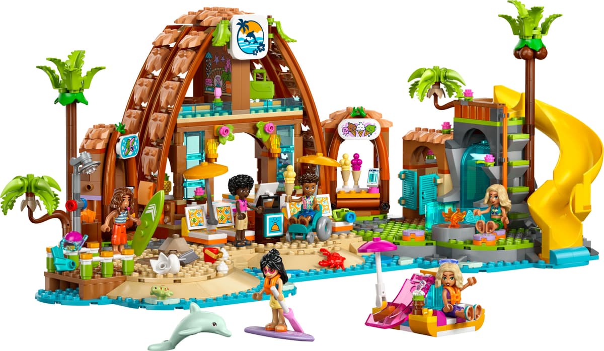 LEGO Friends Familieferie på strandresort 42673 - Elkjøp | Elkjøp