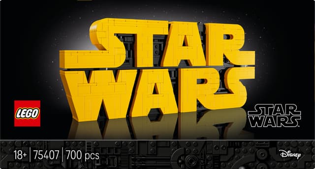 LEGO Star Wars Brick-Built Star Wars Logo 75407 - Elgiganten