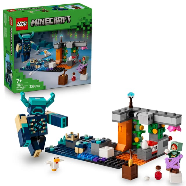 LEGO Minecraft Warden-mødet 21274 | Elgiganten