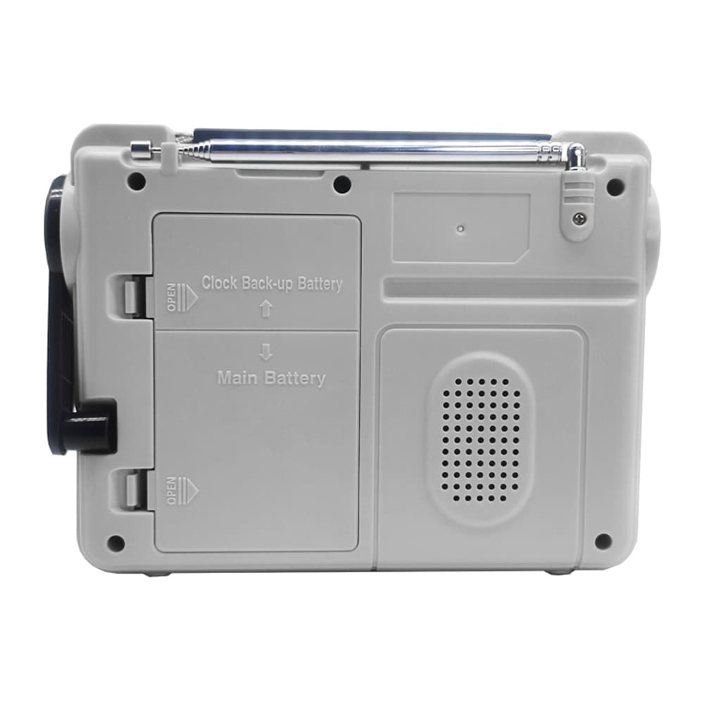 Emergency AM FM-radio Bluetooth spelare Handvevgenerator PowerBank ...