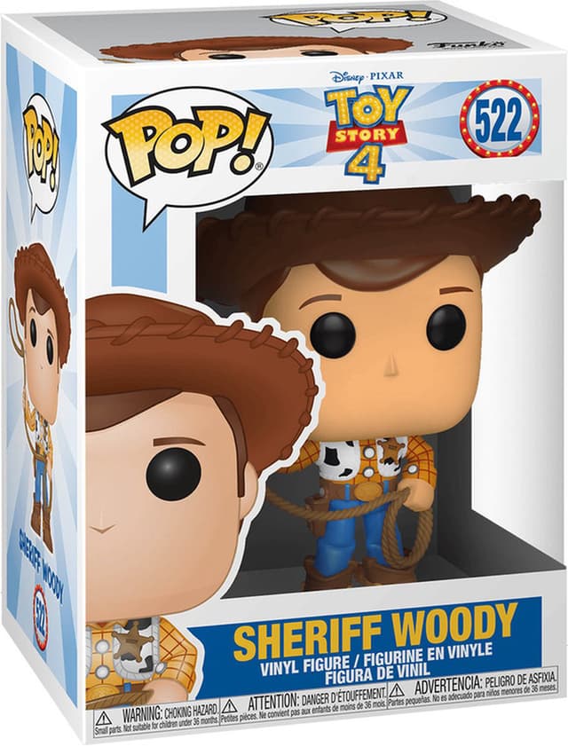 Funko POP Toy Story 4 actionfigur (Sheriff Woody) - Elgiganten