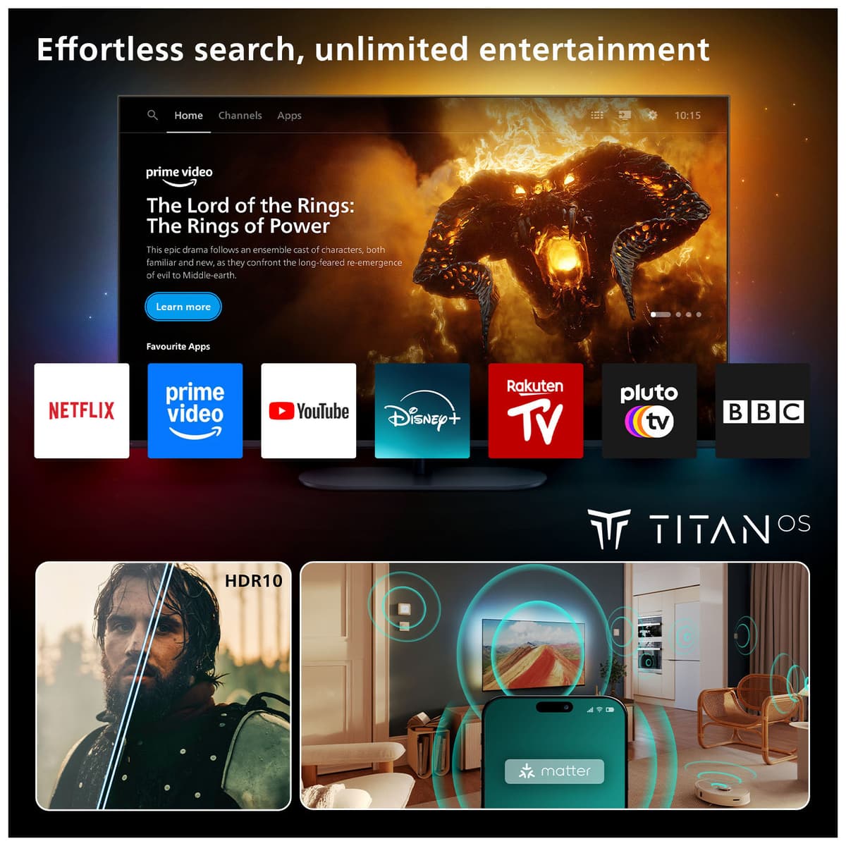 Philips 32” PFS6900 FHD LED Smart TV (2025) | Elgiganten | Elgiganten