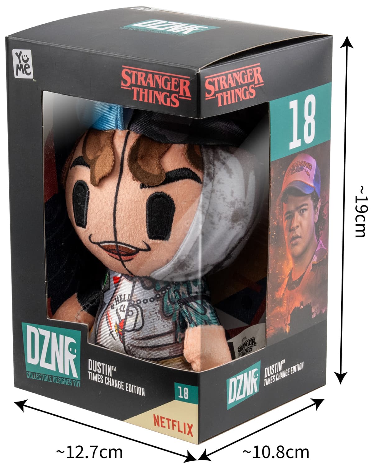YuMe DZNR Time Change ED Stranger Things pehmolelu (Dustin) - Gigantti