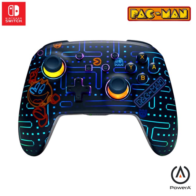 PowerA Enhanced Pac-Man Nintendo Switch/Lite/OLED controller ...