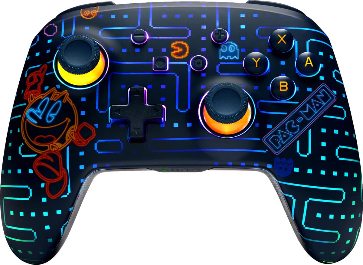 PowerA Enhanced Pac-Man Nintendo Switch/Lite/OLED kontroller - Elkjøp