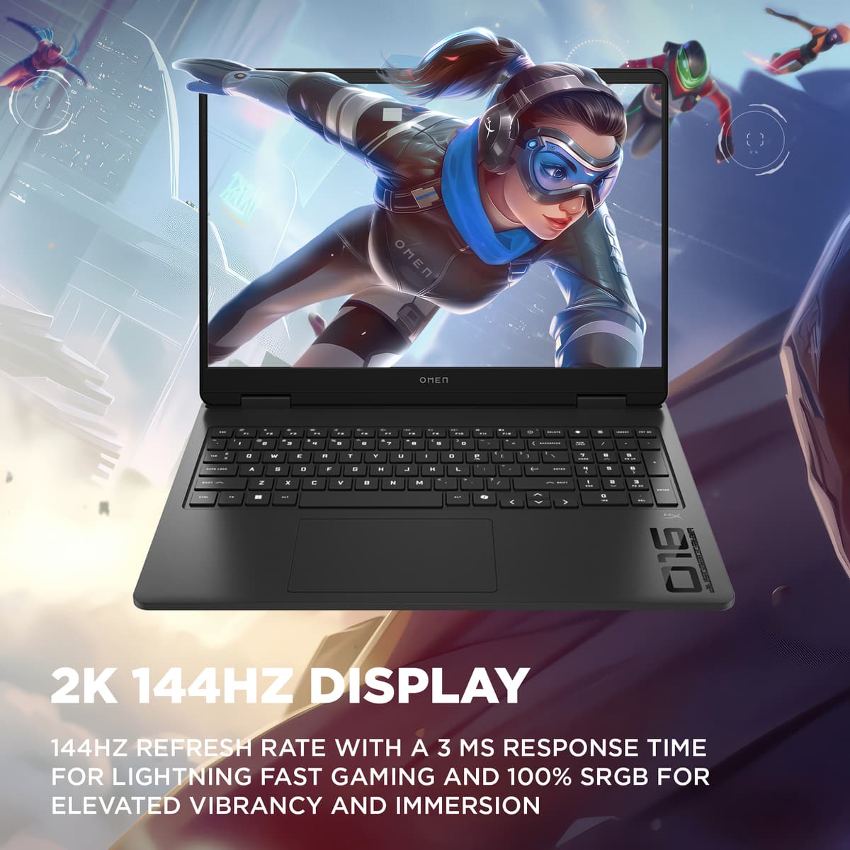 HP OMEN 16 R-AI7/16/1TB/RTX5060 16" bærbar gaming PC - Elkjøp | Elkjøp