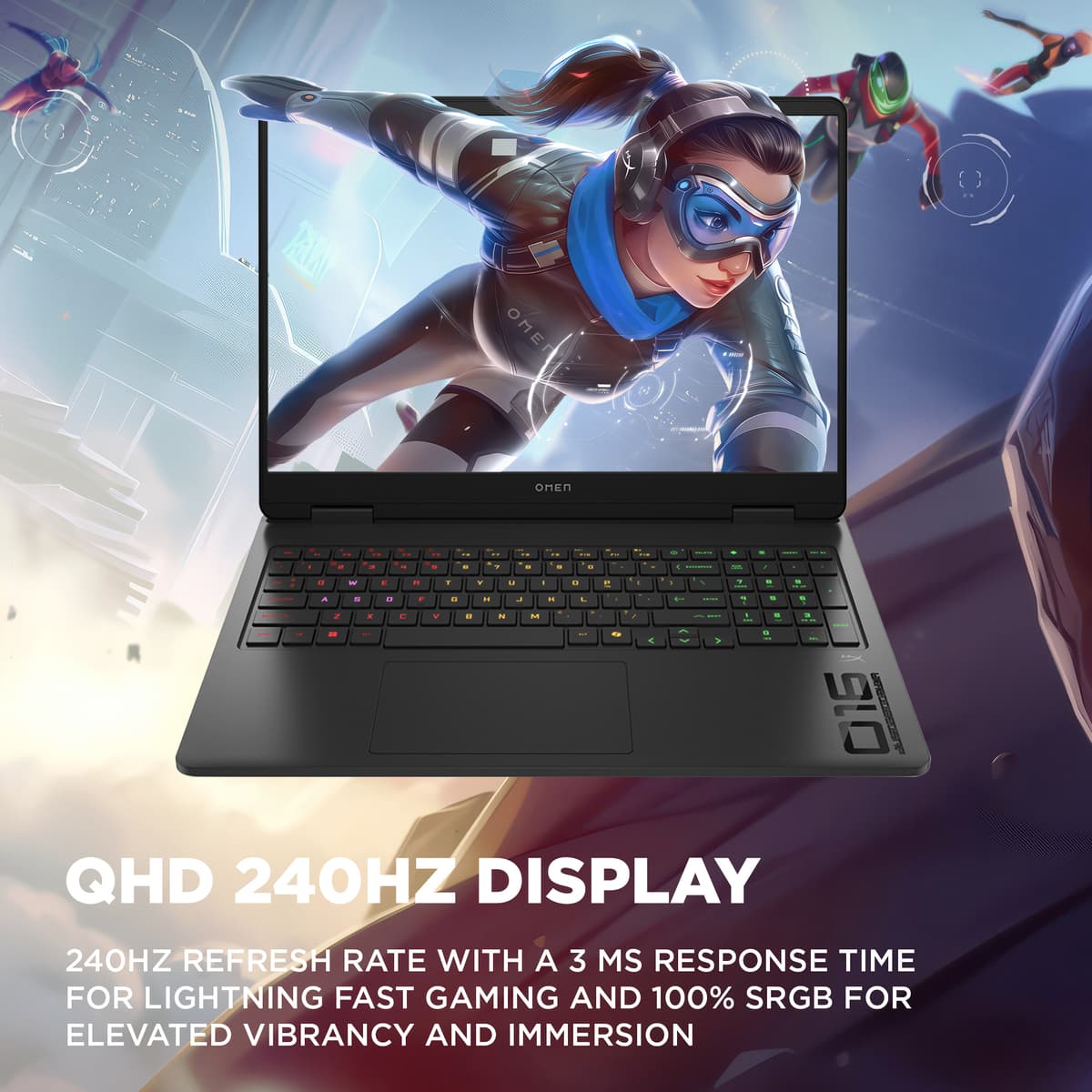 HP OMEN 16 R-9/16/1TB/RTX5070 16" bærbar gaming computer | Elgiganten | Elgiganten