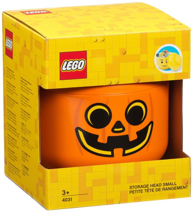 LEGO lille opbevaringskasse (græskarhoved) | Elgiganten | Elgiganten
