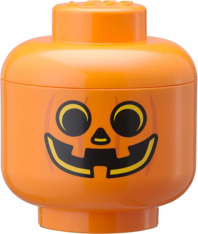 LEGO mini opbevaringskasse (græskarhoved) | Elgiganten | Elgiganten