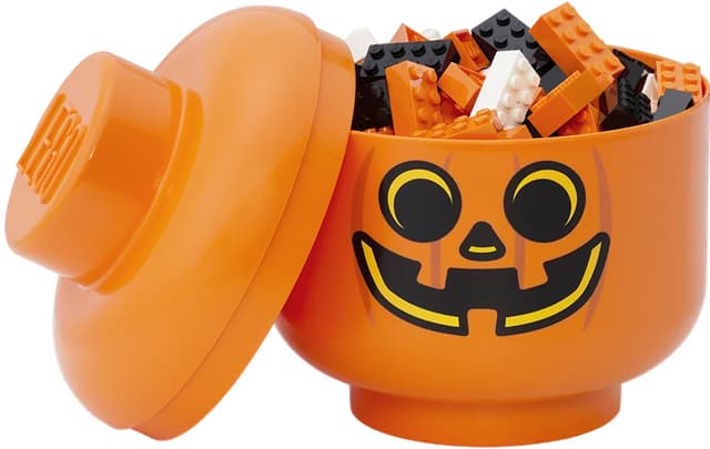 LEGO lille opbevaringskasse (græskarhoved) | Elgiganten | Elgiganten