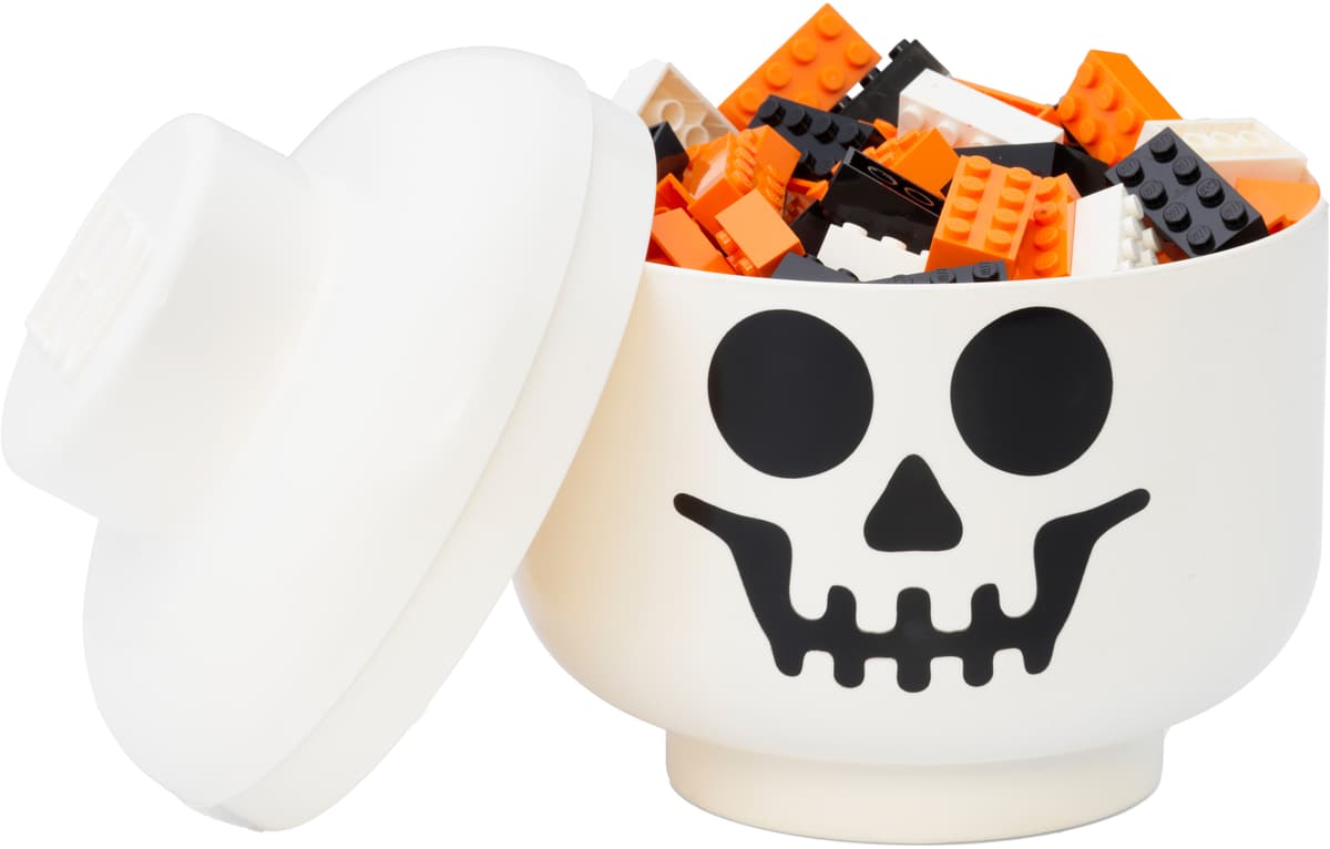 LEGO lille opbevaringskasse (Skelethoved) | Elgiganten | Elgiganten