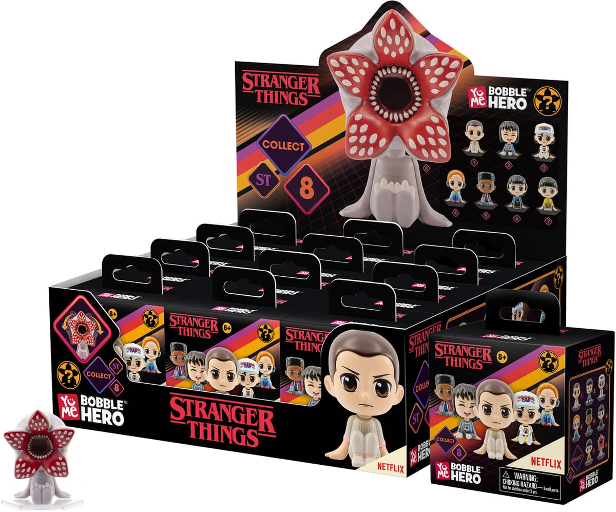 YuMe Bobble Hero Blind Box Stranger Things actionfigur - Elkjøp | Elkjøp
