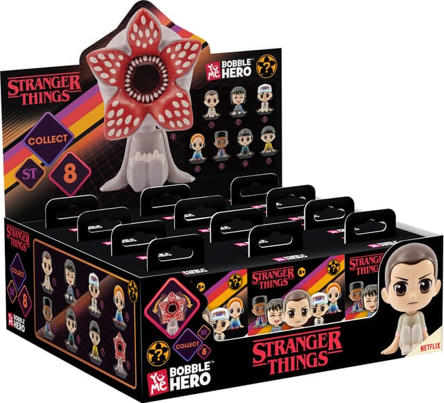 YuMe Bobble Hero Stranger Things blindbox actionfigur - Elgiganten