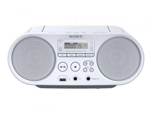 Sony ZS-PS50 - CD-brenner, MP3, USB, hvit - Elkjøp