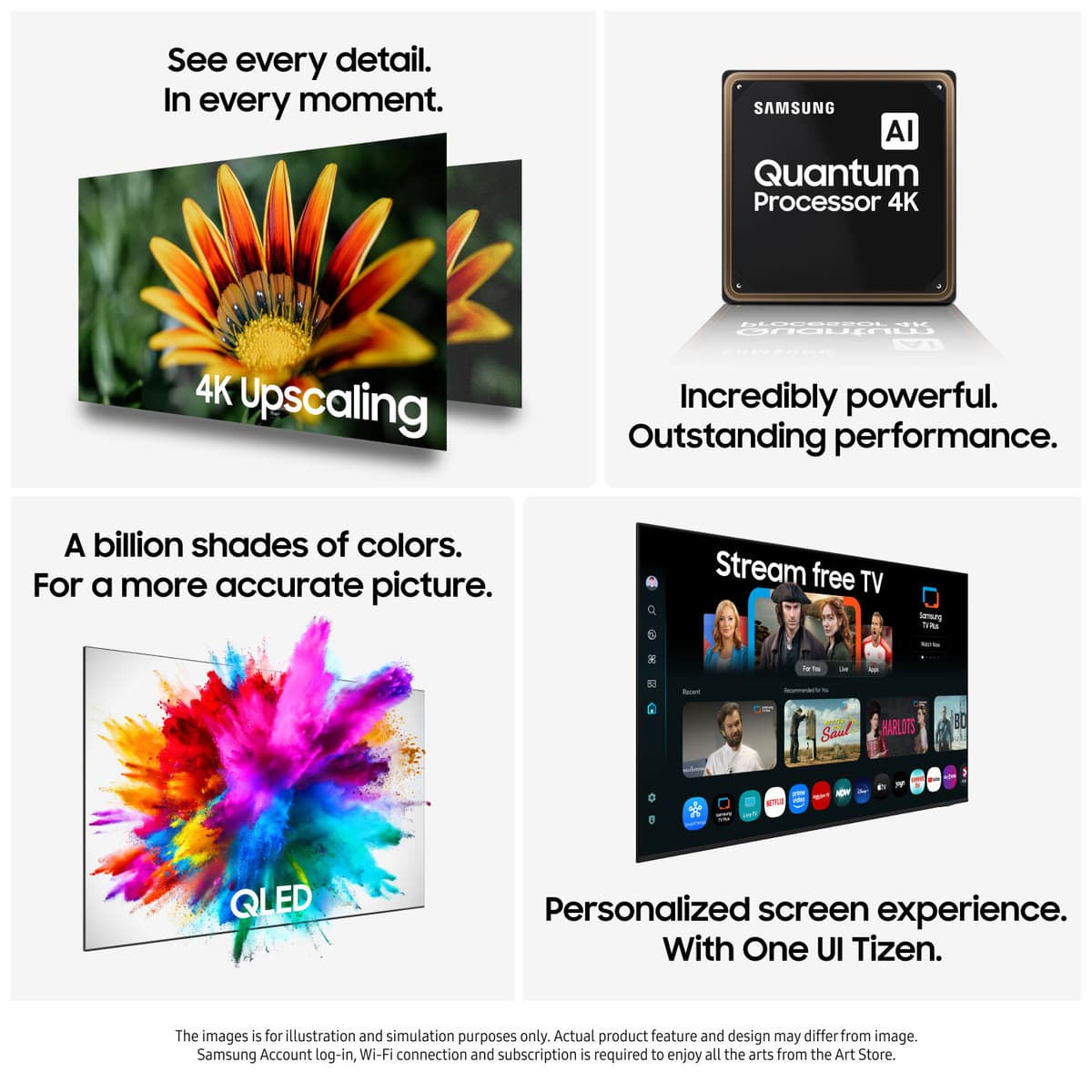 Samsung 85" Q6F 4K QLED Smart TV (2025) - Elgiganten - Elgiganten