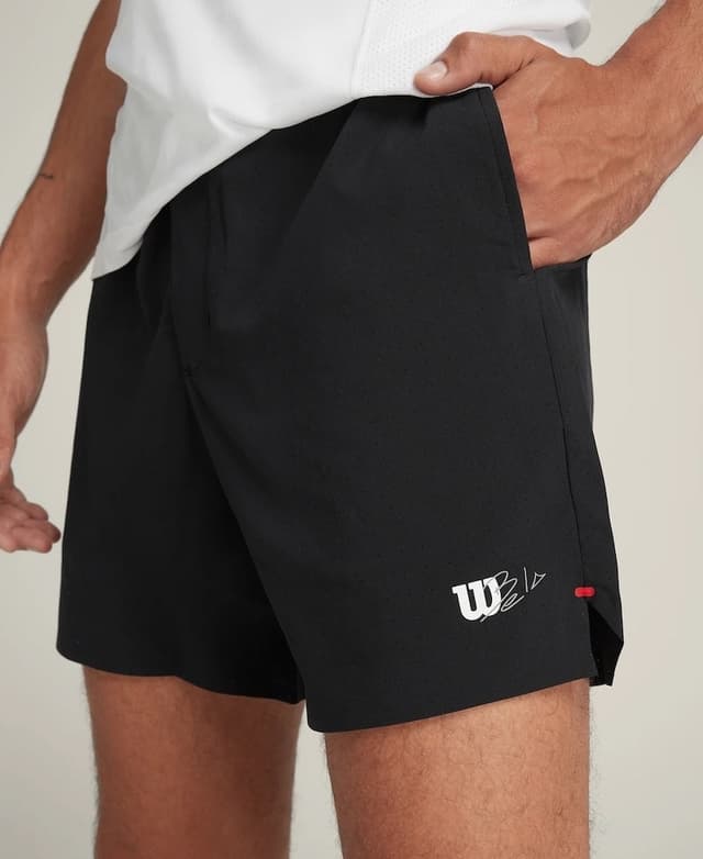 Wilson Tournament Shorts Black 2023 | M - Elkjøp