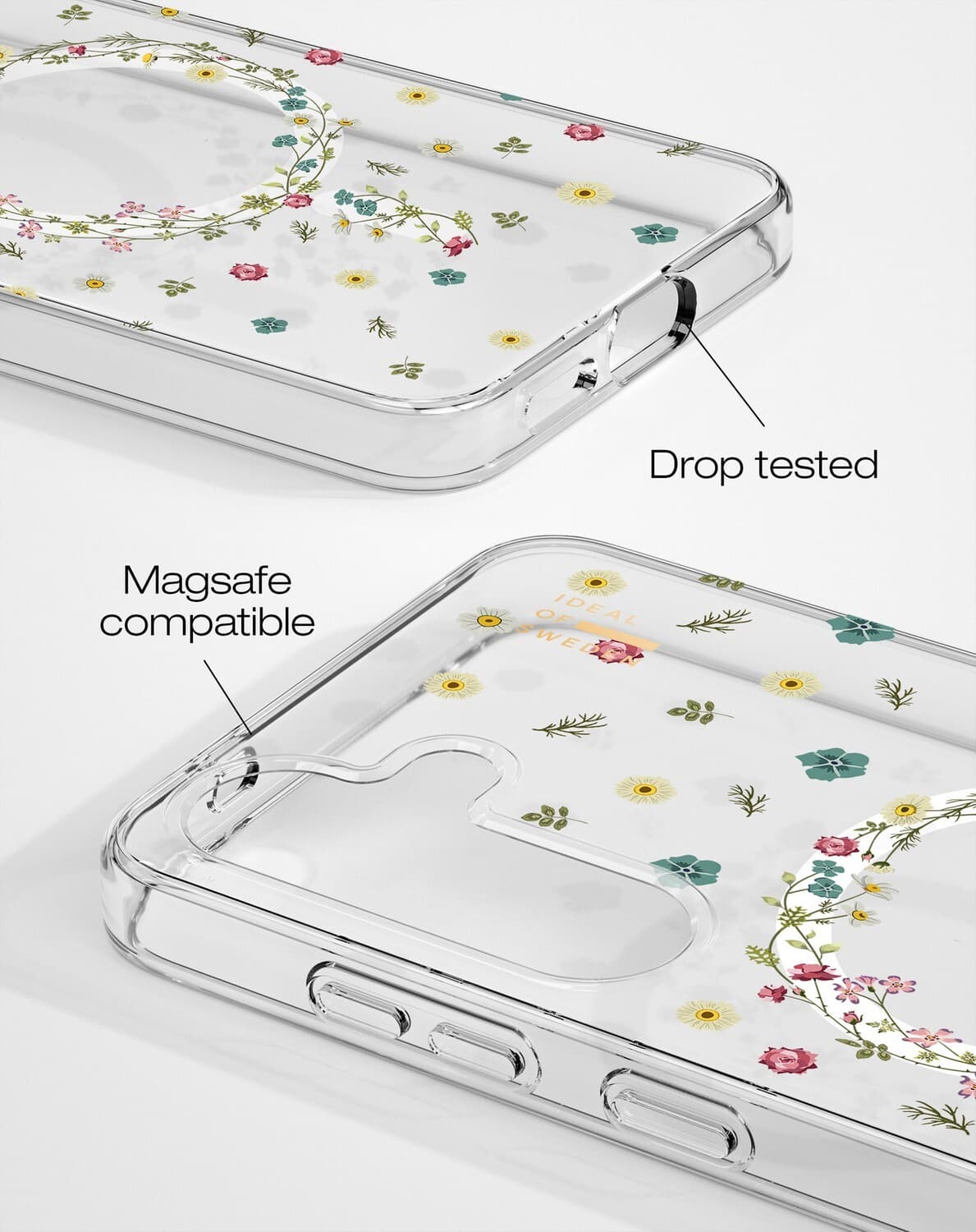 Clear Case MagSafe Galaxy S24 / S25 Petite Floral - Elkjøp