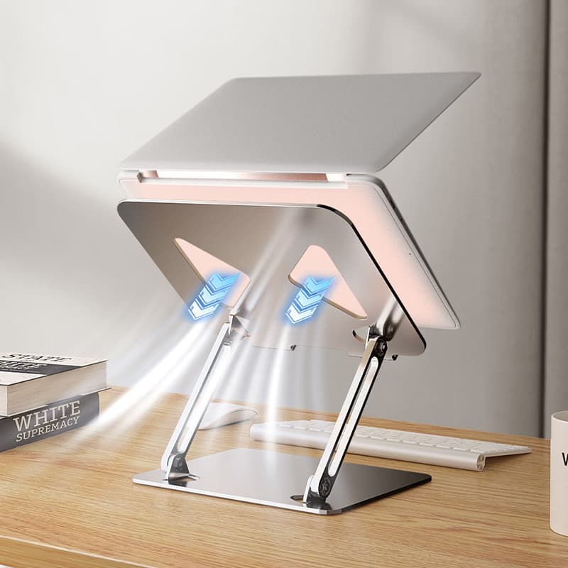 Stativ for nettbrett/bærbar PC - 17 tommer Grå - Elkjøp | Elkjøp