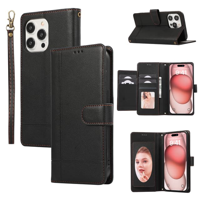 iPhone 11 Lompakko Peili Korttipidike Crossbody Suojakotelo - Gigantti ...