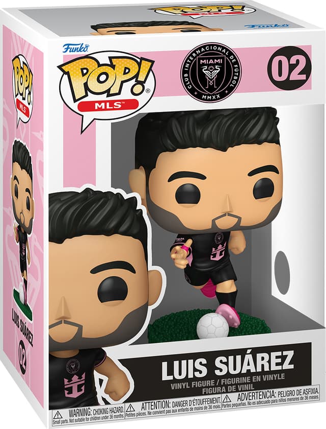 Funko POP Inter Miami actionfigur (Luis Suarez) - Elgiganten