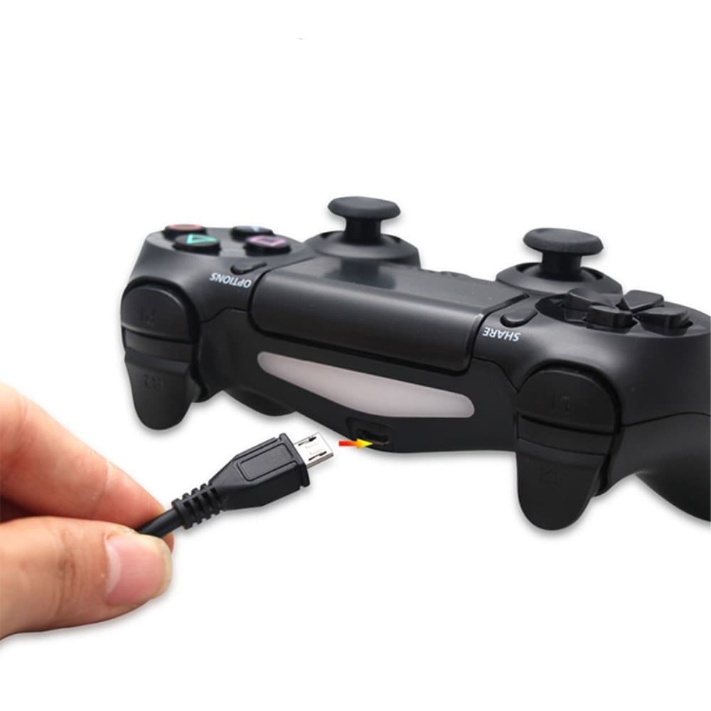 Sony PS4 Slim Pro USB til Micro USB 2m Ladekabel Datakabel - Elkjøp