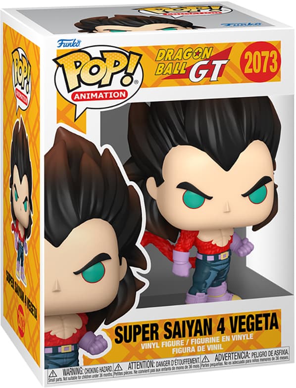 Funko POP Dragon Ball GT w/Chase action figure (Super Saiyan 4 Vegeta ...