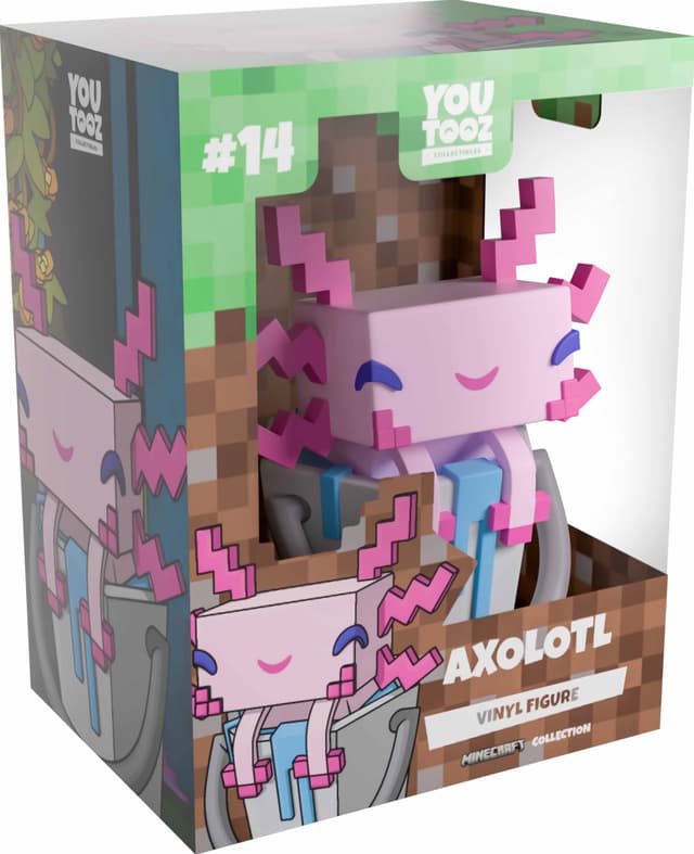 YouTooz Minecraft actionfigur (Axolotl) | Elgiganten