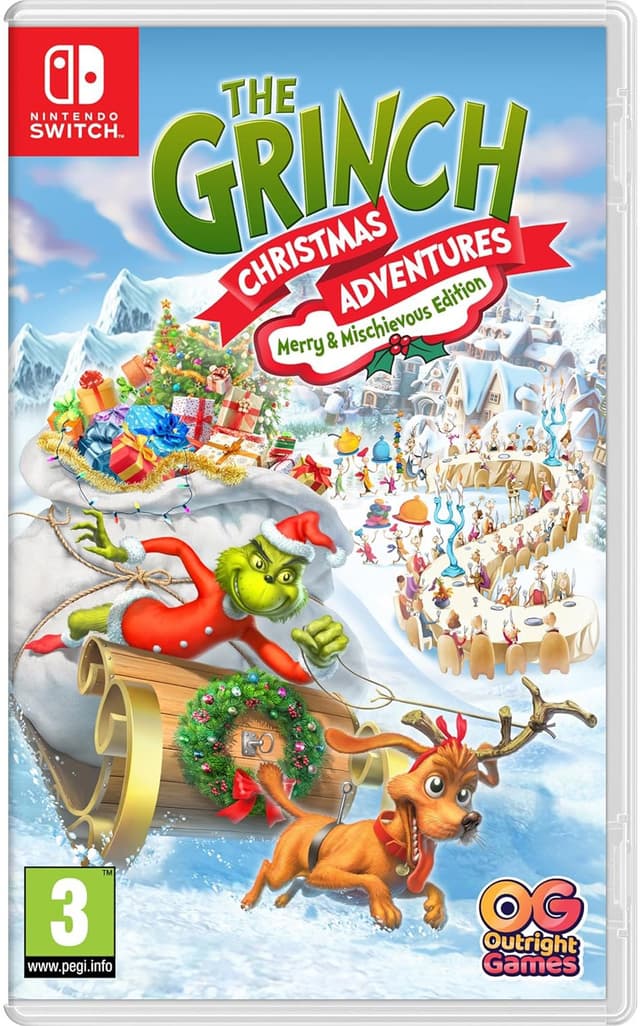 The Grinch Christmas Adventures - Merry & Mischievous Edition (Switch ...
