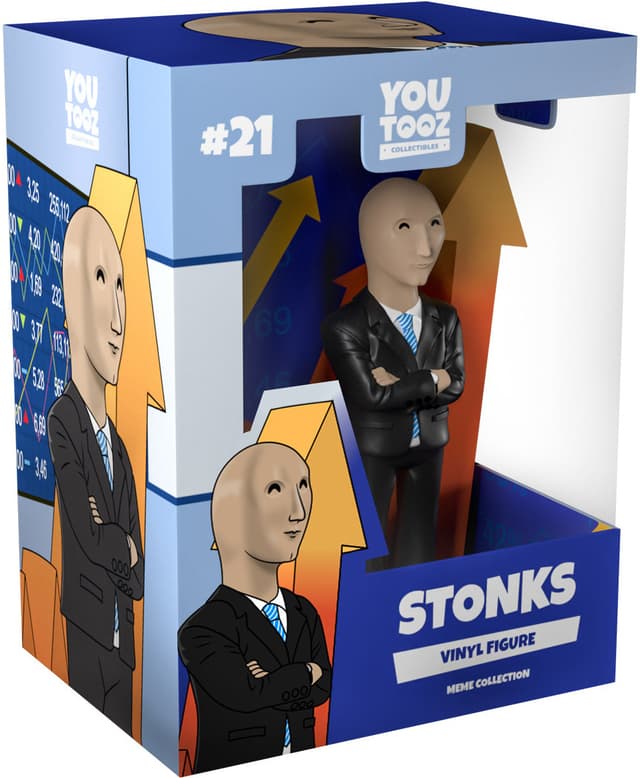 YouTooz Meme Stonks actionfigur | Elgiganten
