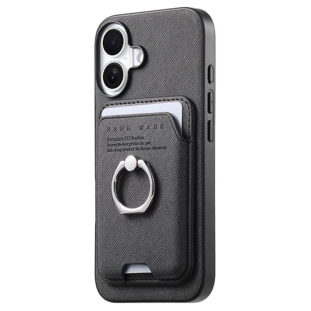 Kortholder Ring Stand Cover til Samsung S24 Ultra - Sort | Elgiganten ...