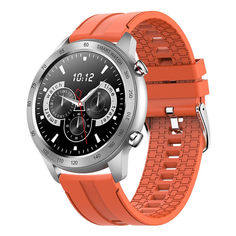 Silikone Smartwatch MX5 - Bluetooth Opkald & Fitness Orange | Elgiganten