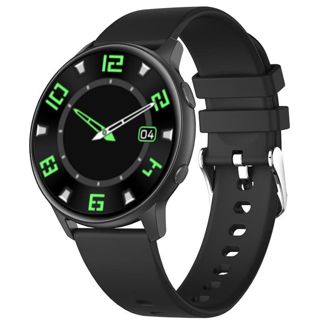 Elegant MX1 Smartwatch: Bluetooth-opkald og fitnesstracking Sort ...