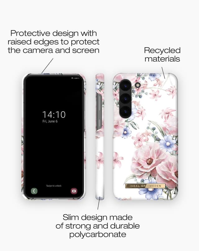 Printed Case Galaxy S23 Plus Floral Romance | Elgiganten | Elgiganten