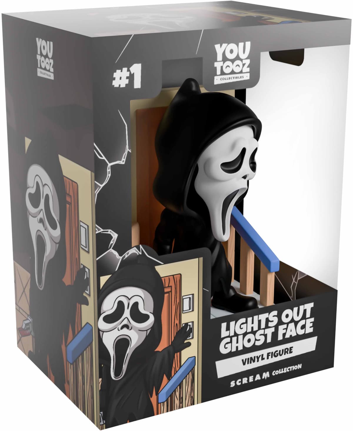 YouTooz Scream figuuri (Lights Out Ghost Face) - Gigantti