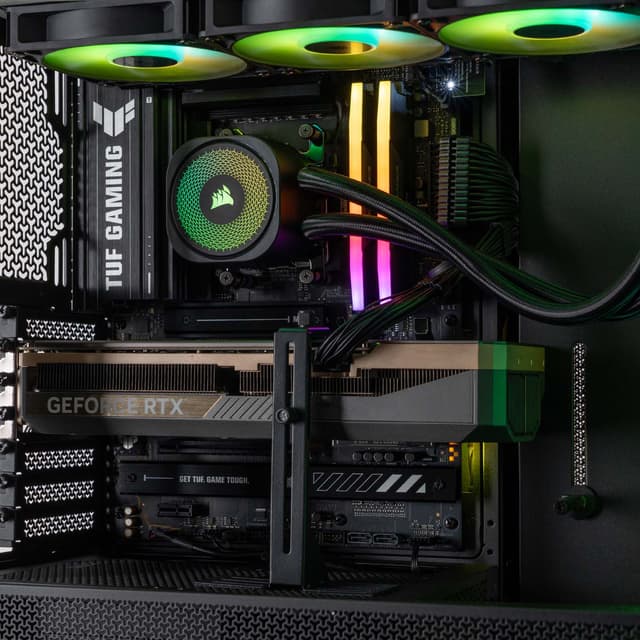 PCSpecialist Spectra 120 R7-9X3D/32/4TB/5080 stationær gaming computer ...