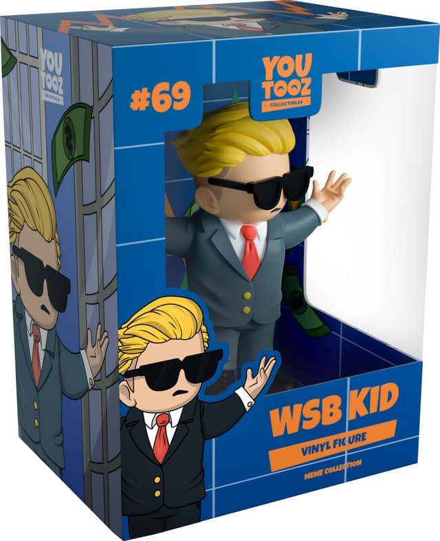 YouTooz Meme WSB Kid figuuri - Gigantti