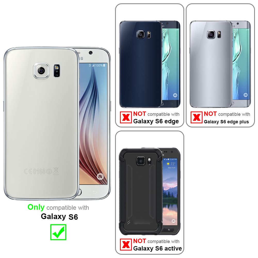 Samsung Galaxy S6 3x Skärmskydd Skyddsglas Skyddsfilm - Elgiganten