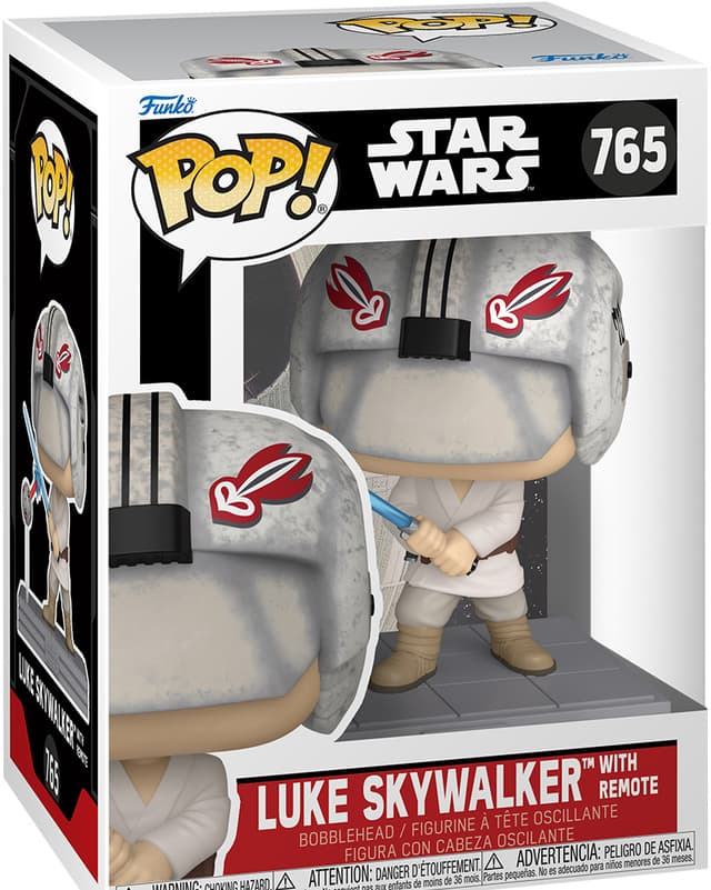 Funko POP Star Wars actionfigur (Luke Skywalker with Remote) - Elkjøp