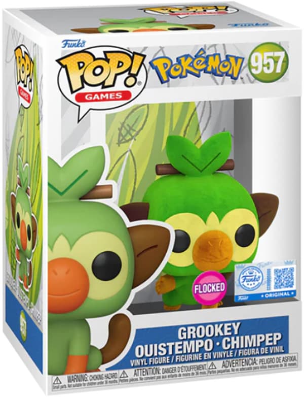 Funko POP Pokémon actionfigur (Grookey) - Elkjøp