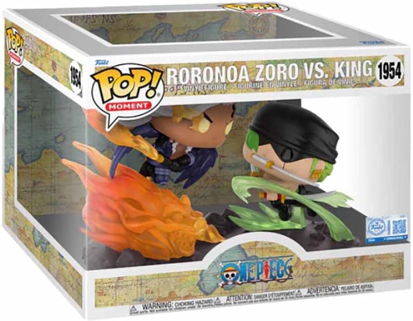 Funko One Piece actionfigur (Roronoa Zoro Vs. King) - Elkjøp