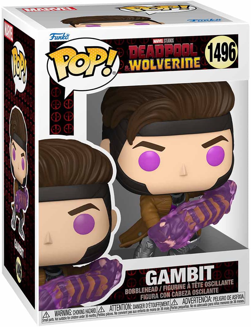 Funko Deadpool & Wolverine actionfigur (Gambit) - Elkjøp