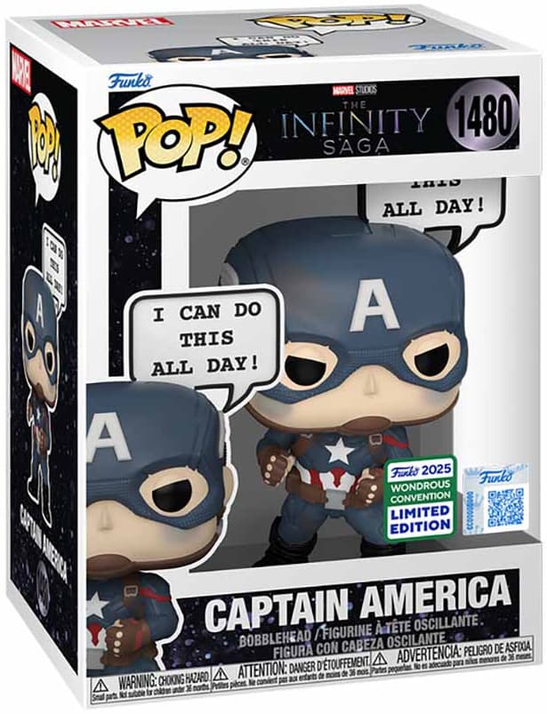 Funko POP Marvel figuuri (Captain America) - Gigantti