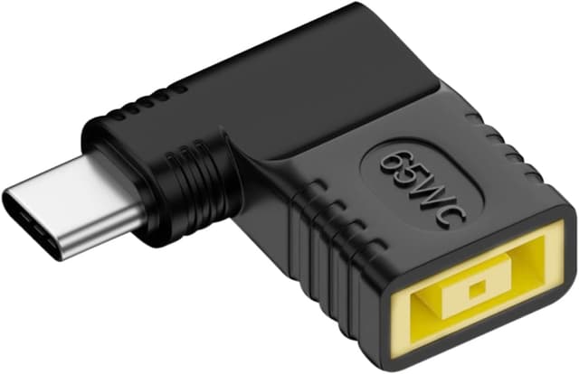 NÖRDIC Vinklet Lenovo Square Yellow til USB-C-adapter - Elkjøp | Elkjøp