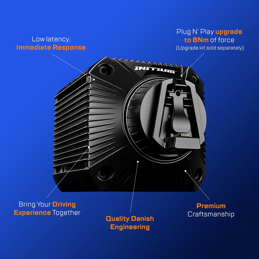 Asetek Initium Direct Drive wheelbase | Elgiganten | Elgiganten