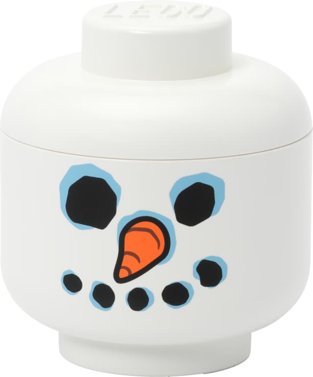 LEGO mini opbevaringskasse (snemandshoved) | Elgiganten | Elgiganten