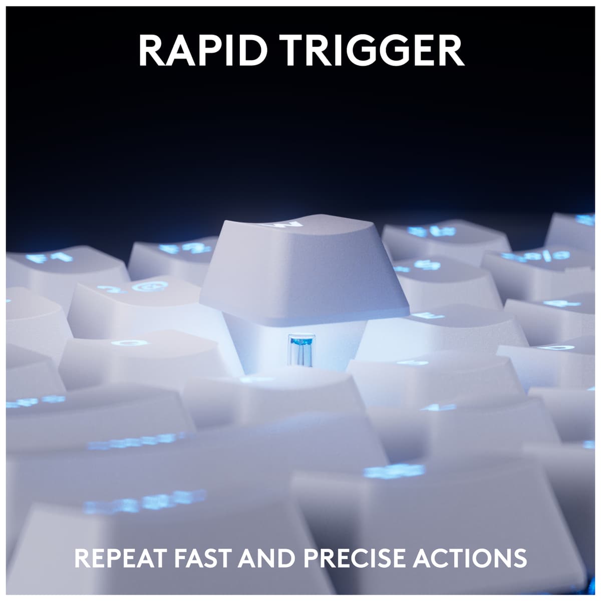 Logitech G - Pro X TKL Rapid Trigger pelinäppäimistö (valkoinen ...